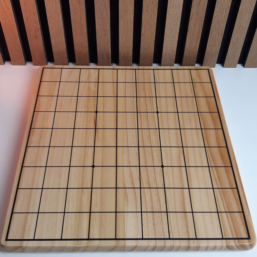 Traditional Japanese 9x9 Pine Wood Board - Shogi International